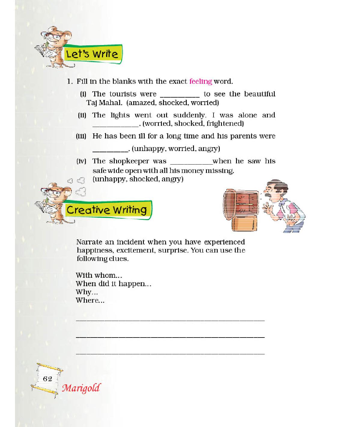 CBSE Class 5 English Marigold Chapter 4 Crying My Elder Brother 