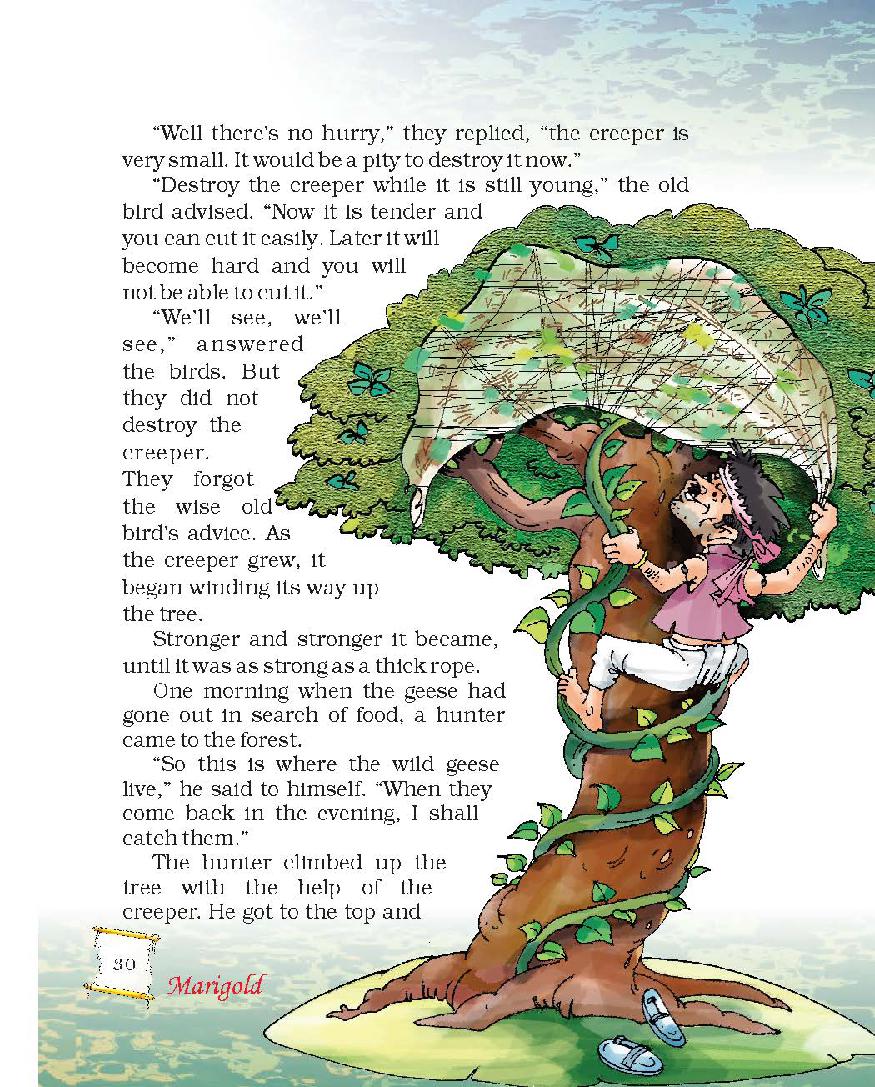 NCERT Book Class 5 English Chapter 2 Teamwork Flying Together PDF NCERT Book Class 5 English Chapter 2 Teamwork Flying Together PDF