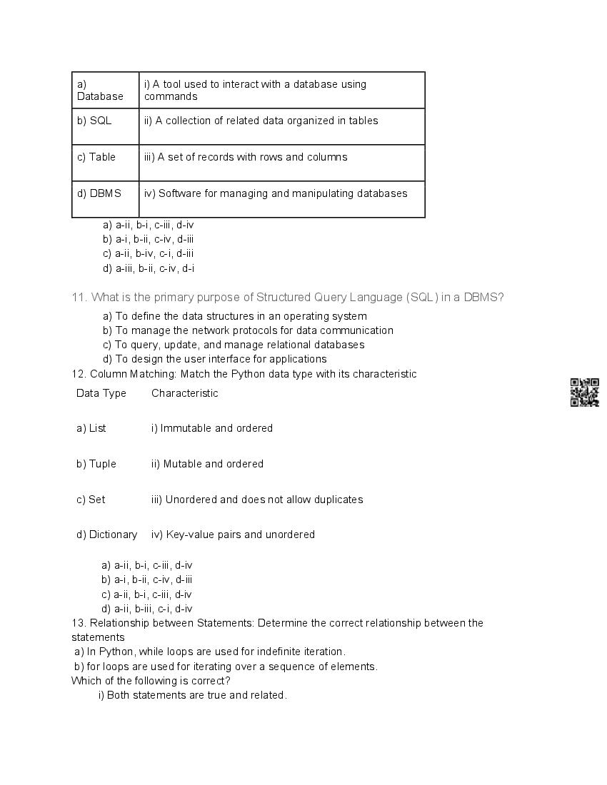 WBCHSE Class 11 Cyber Security Semester 1 Model Question Paper 2025 ...