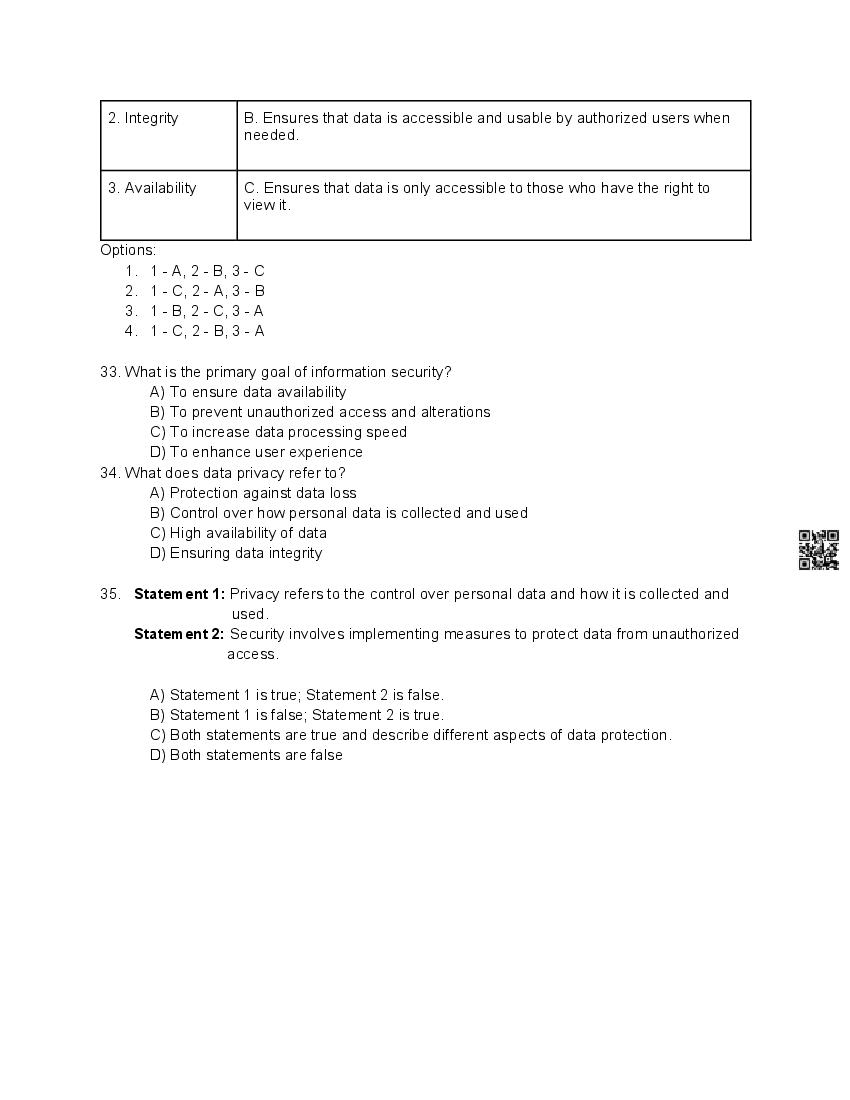 Wbchse Class 11 Cyber Security Semester 1 Model Question Paper 2024 Pdf Download Aglasem