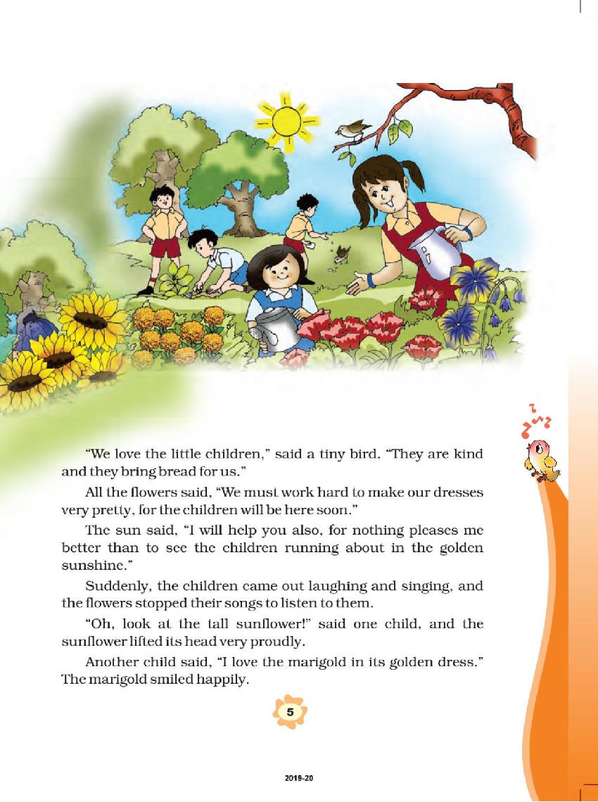 NCERT Book Class 3 English Chapter 1 Good Morning The Magic Garden NCERT Book Class 3 English Chapter 1 Good Morning The Magic Garden