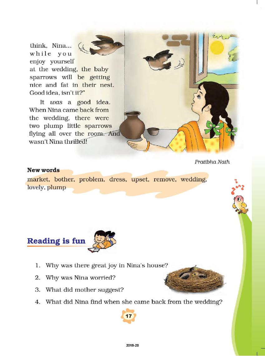 NCERT Book Class 3 English Chapter 2 Bird Talk AglaSem Schools NCERT Book Class 3 English Chapter 2 Bird Talk AglaSem Schools