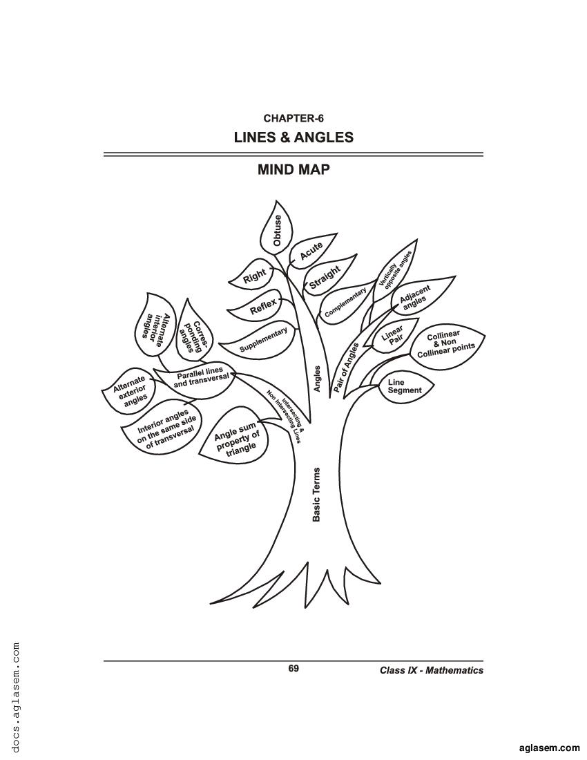 Class 9 Maths Mind Map Lines And Angles Class 9 Maths Mind Map Lines And Angles