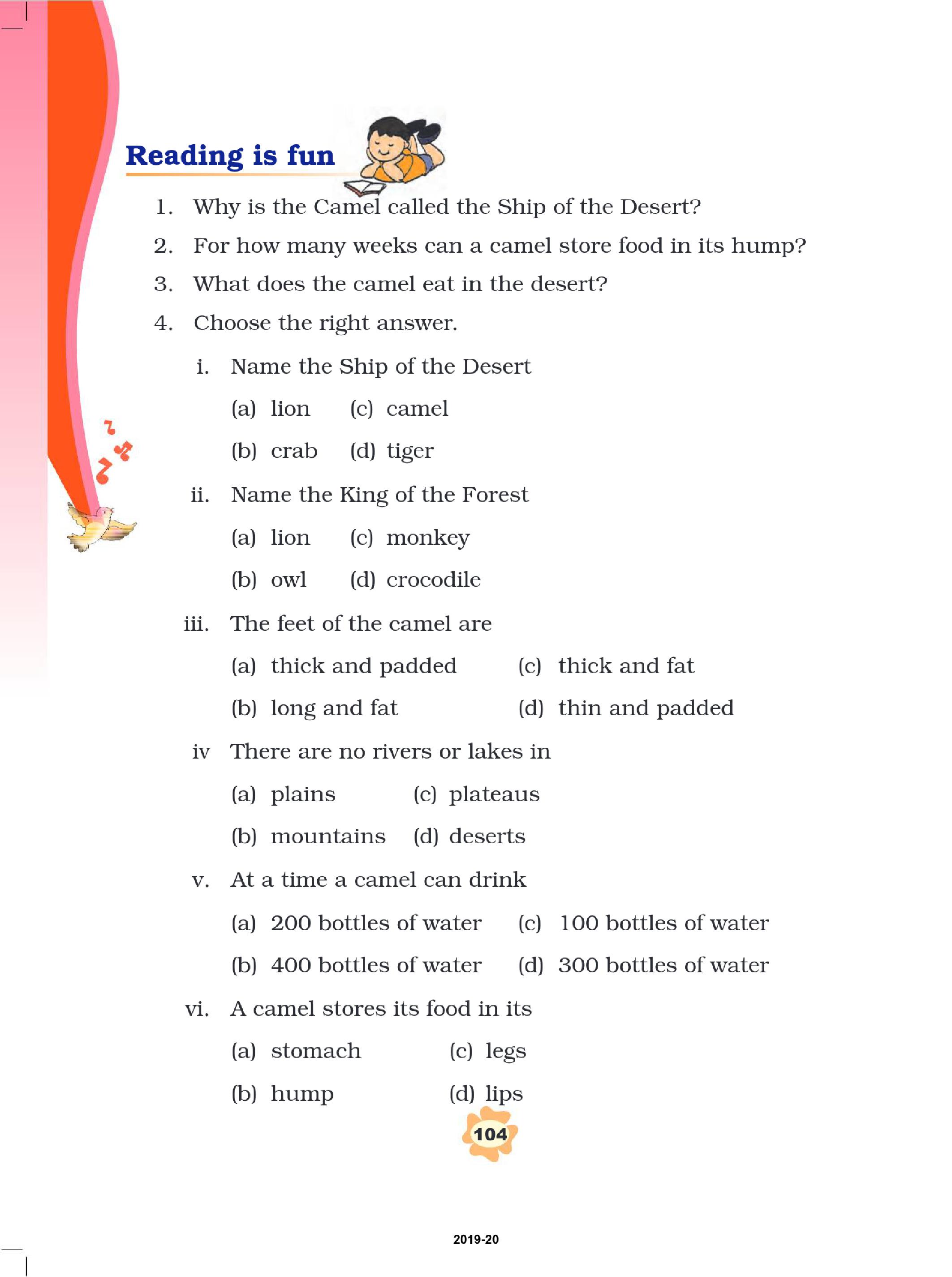 NCERT Book Class 3 English Chapter 10 How Creatures Move AglaSem Schools NCERT Book Class 3 English Chapter 10 How Creatures Move AglaSem Schools