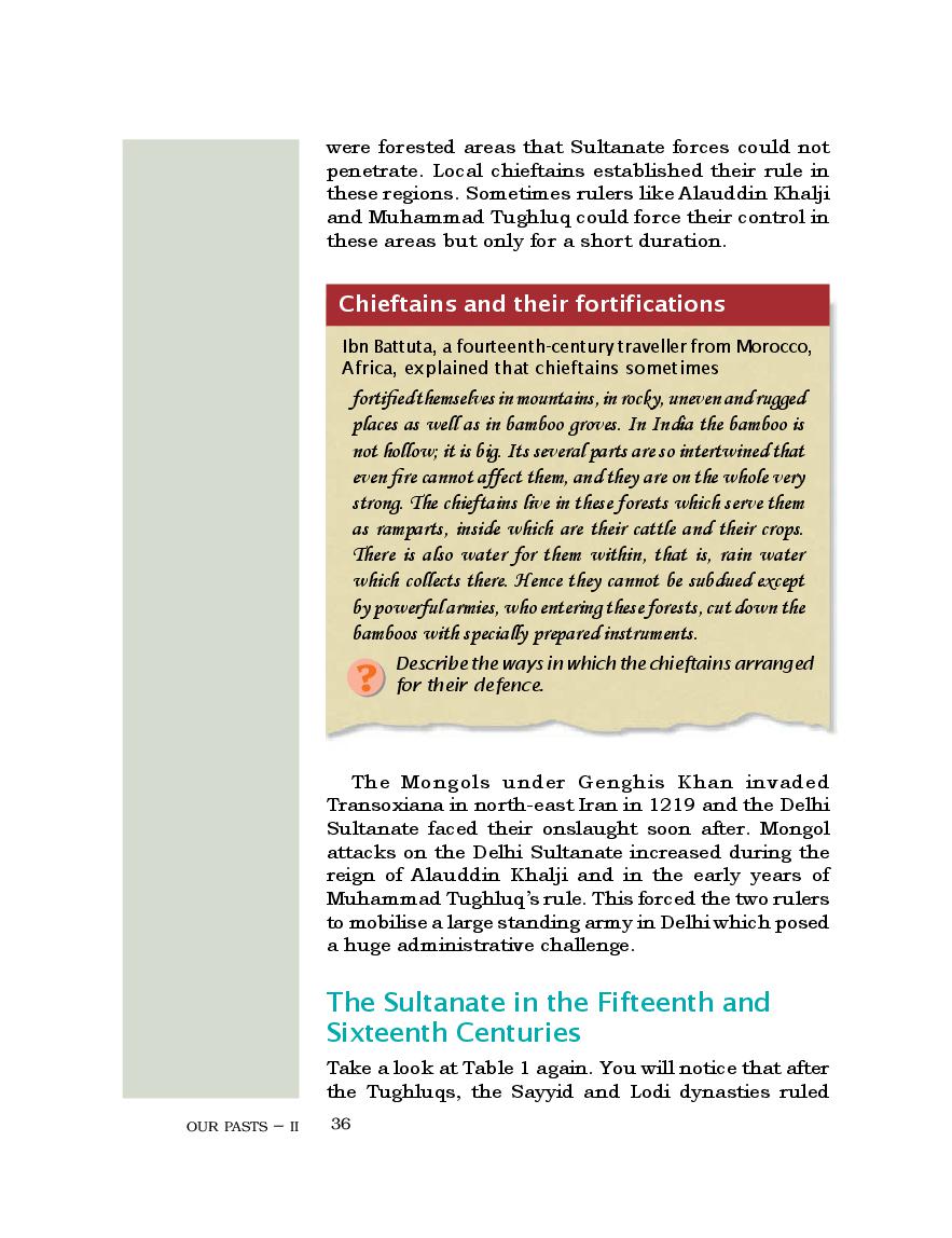 NCERT Book Class 7 Social Science History Chapter 3 The Delhi Sultans 