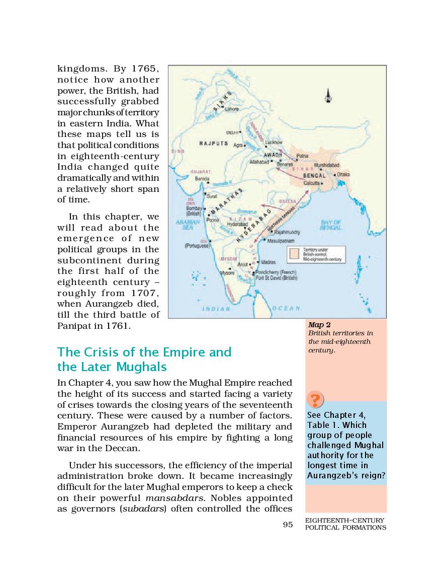 NCERT Book Class 7 Social Science History Chapter 8 Eighteenth NCERT Book Class 7 Social Science History Chapter 8 Eighteenth