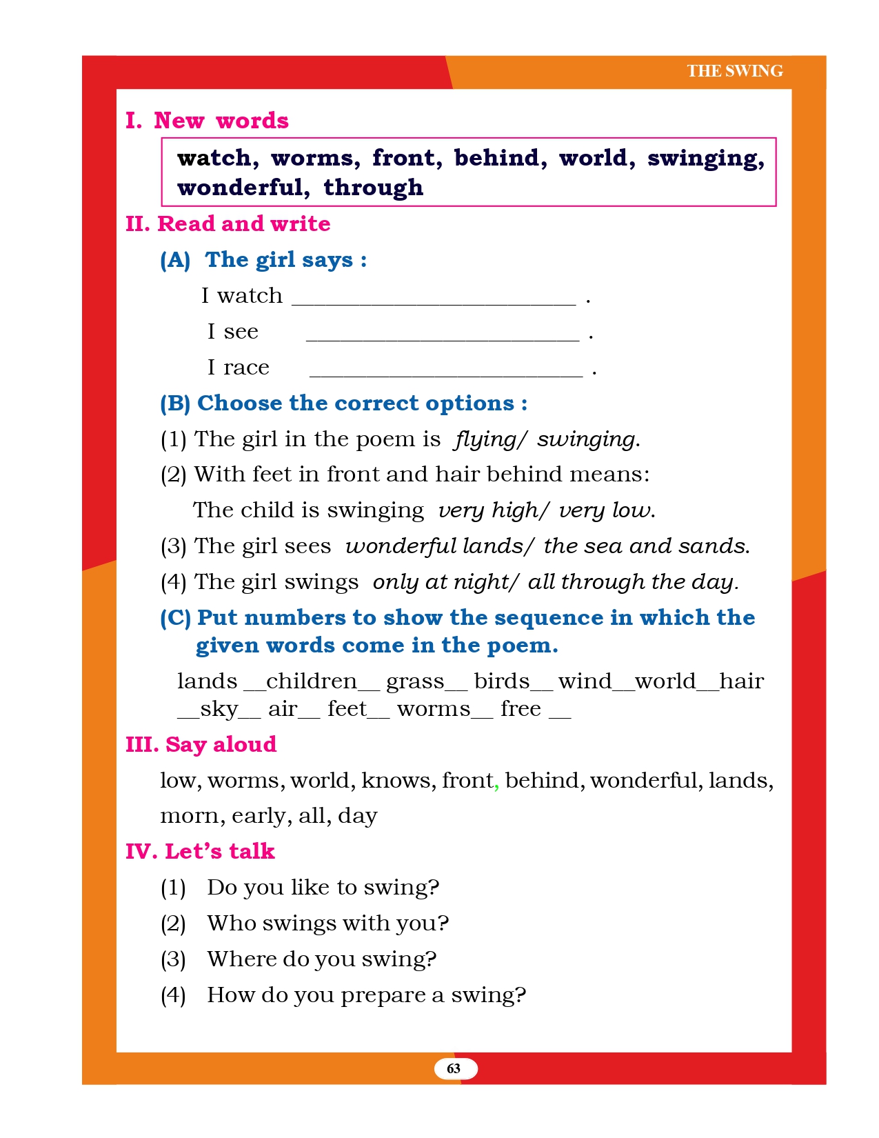 CG Board Class 3 English Book PDF Download Chhattisgarh Board