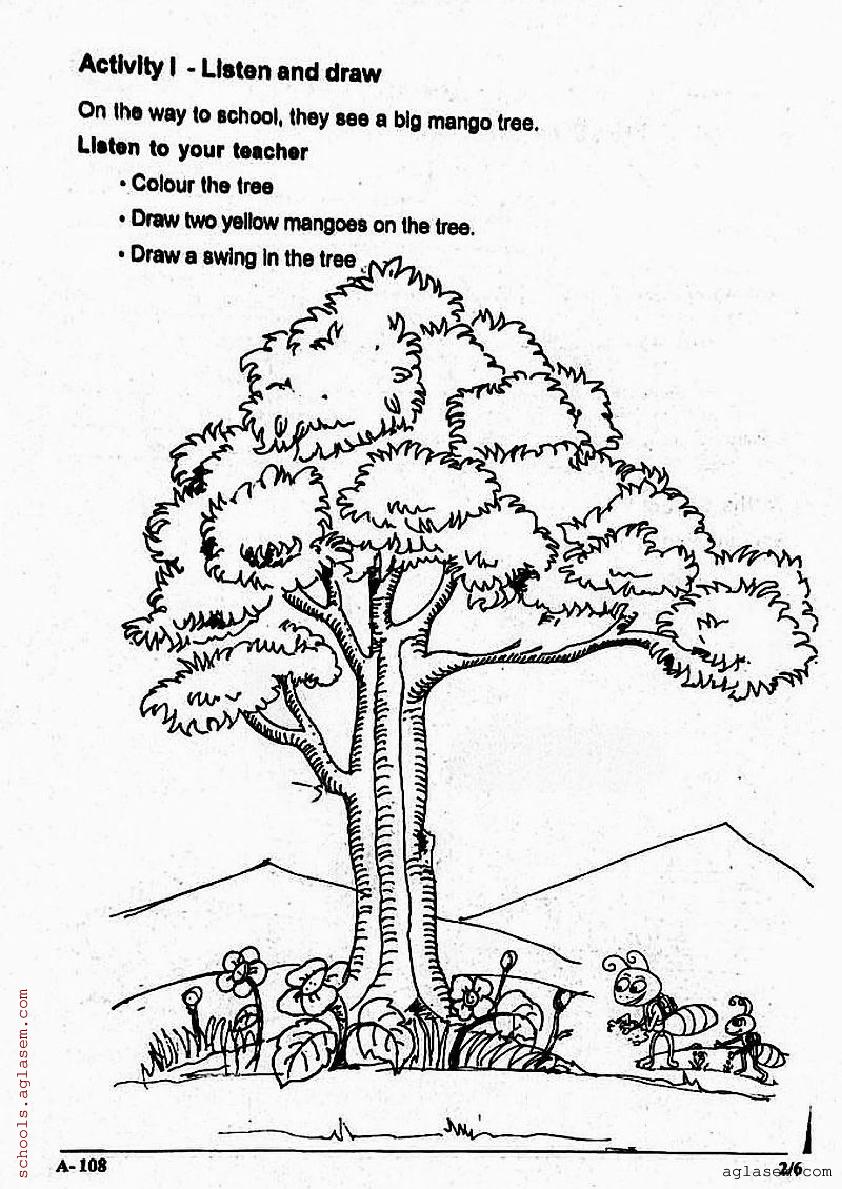 Class 1 English Onam Exam Question Paper 2023 PDF Kerala Std 1