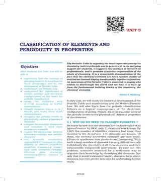 NCERT Book Class 11 Chemistry Chapter 3 Classification of Elements and ...