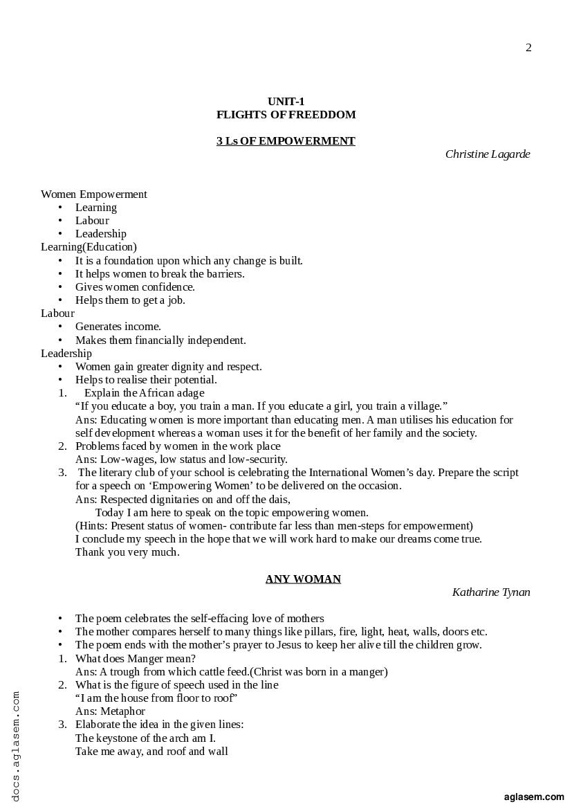 Kerala Class 12 English Notes PDF Kerala Syllabus Plus Two English Kerala Class 12 English Notes PDF Kerala Syllabus Plus Two English