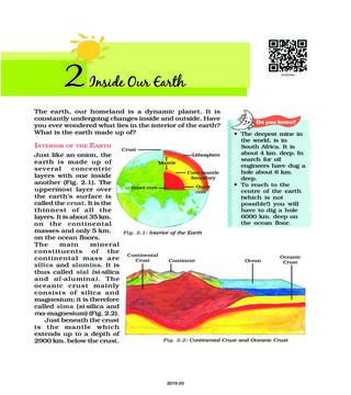 NCERT Book Class 7 Social Science (Geography) Chapter 2 Inside Our Earth