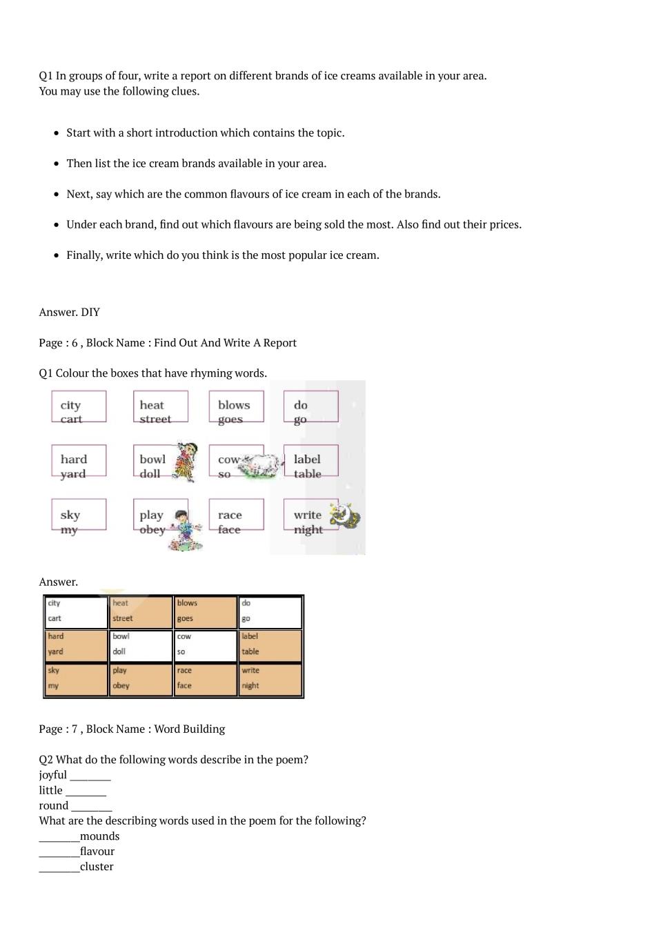 NCERT Solutions For Class 5 English Chapter 1 Wonderful Waste PDF 