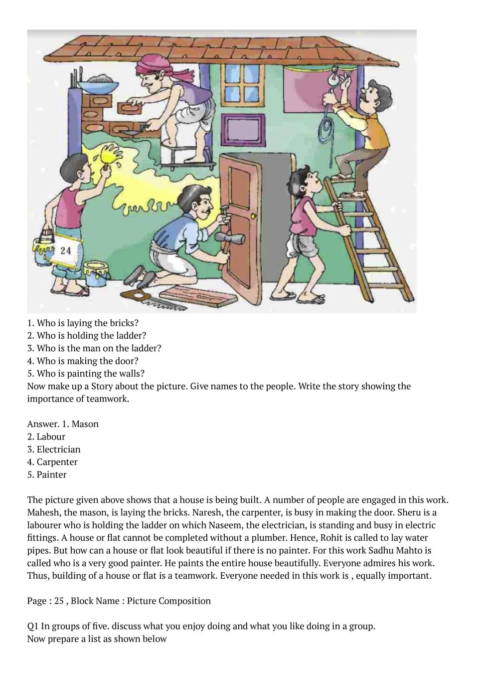 NCERT Solutions For Class 5 English Chapter 2 Flying Together PDF NCERT Solutions For Class 5 English Chapter 2 Flying Together PDF