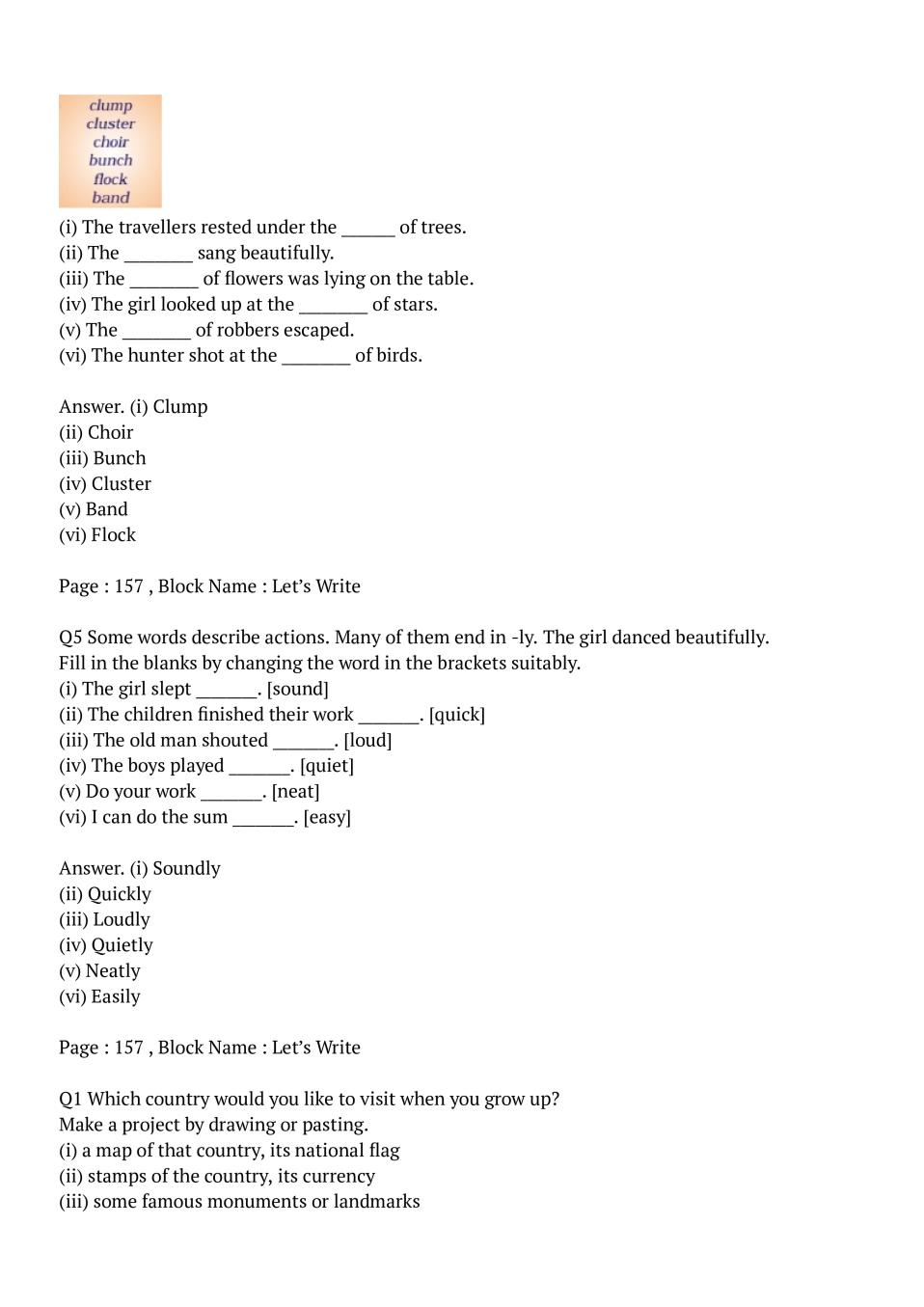 NCERT Solutions For Class 5 English Chapter 9 Around The World PDF NCERT Solutions For Class 5 English Chapter 9 Around The World PDF