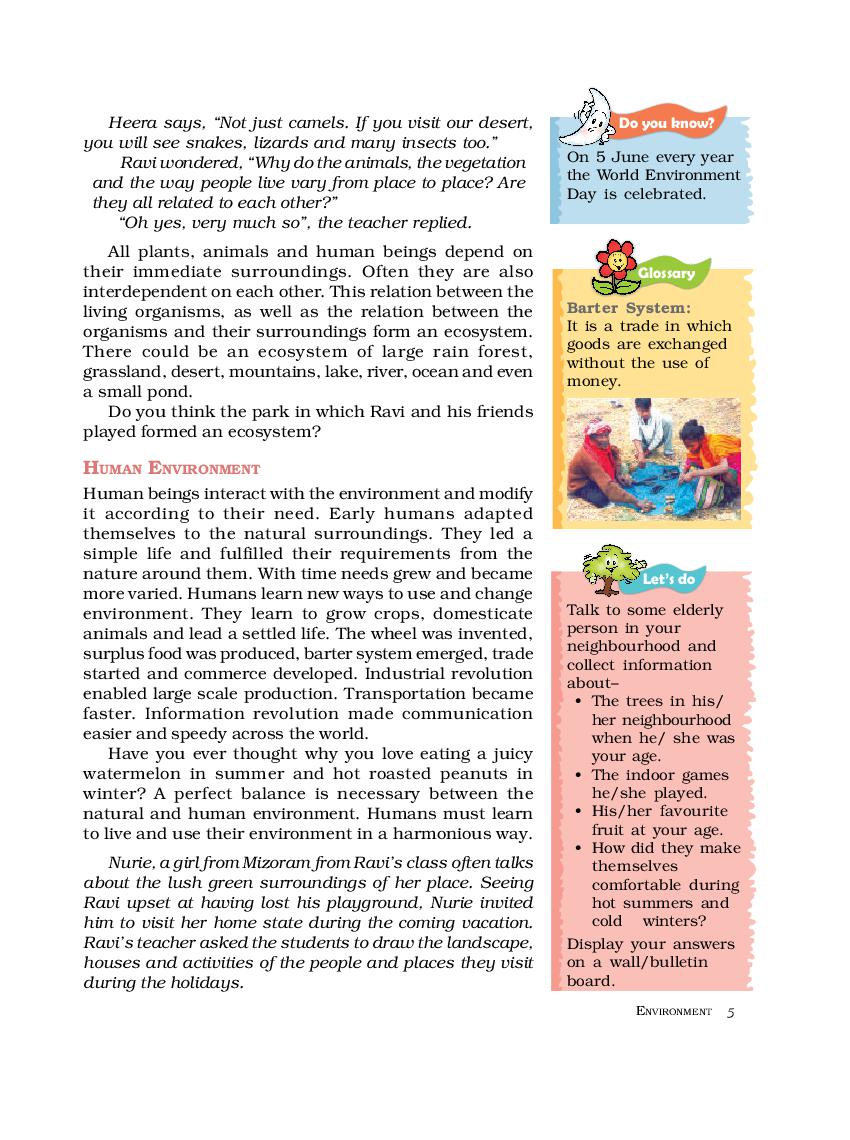 NCERT Book Class 7 Social Science Geography Chapter 1 Environment NCERT Book Class 7 Social Science Geography Chapter 1 Environment