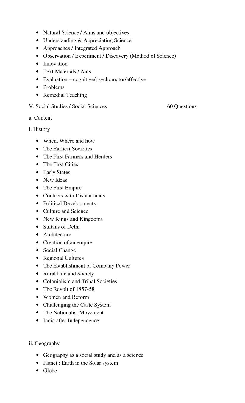 PSTET Syllabus 2021: Download PDF | AglaSem Career