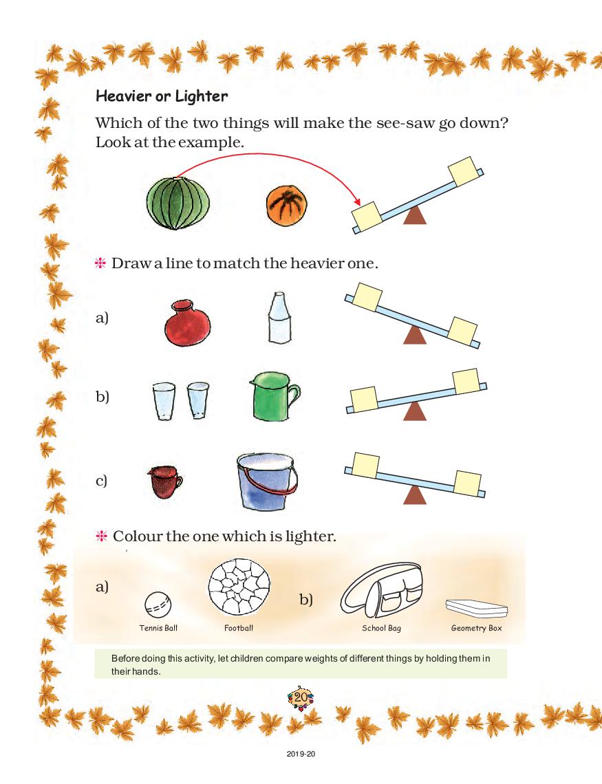 CBSE Class 2 Maths Chapter 3 How Much Can You Carry CBSE Study Group