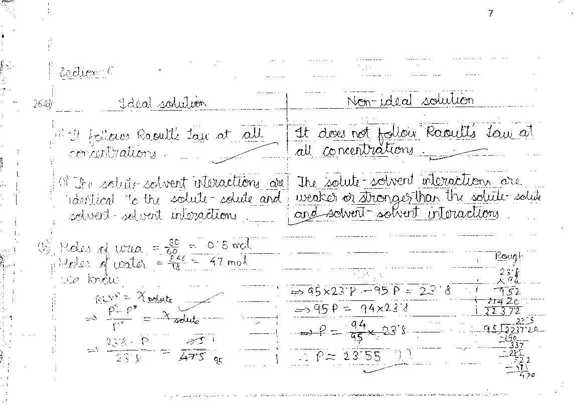 CBSE Class 12 Chemistery Topper Answer Sheet 2023 | Model Answers 2024 ...