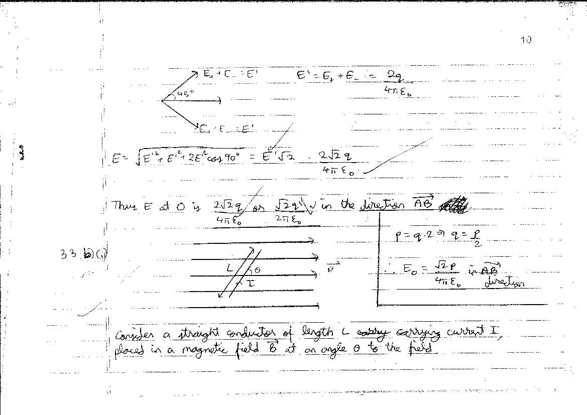 CBSE Class 12 Physics Topper Answer Sheet 2023 | Model Answers 2024 ...