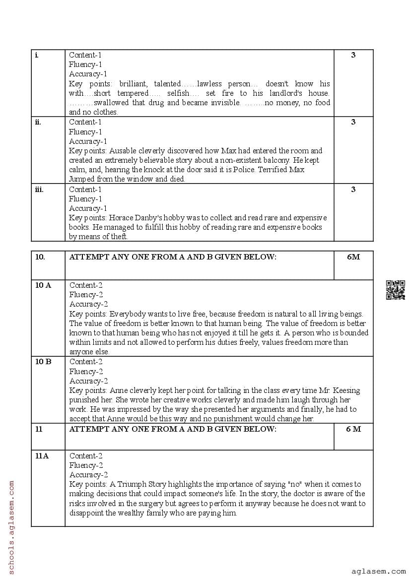 Class 10 English Pre Board Sample Paper 2025 | Download Pre-Board Model ...