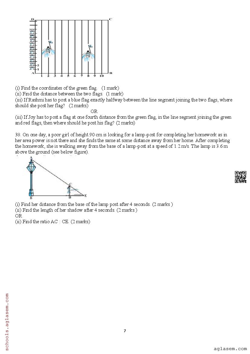 Class 10 Maths Standard Pre Board Sample Paper 2025 | Download Pre ...
