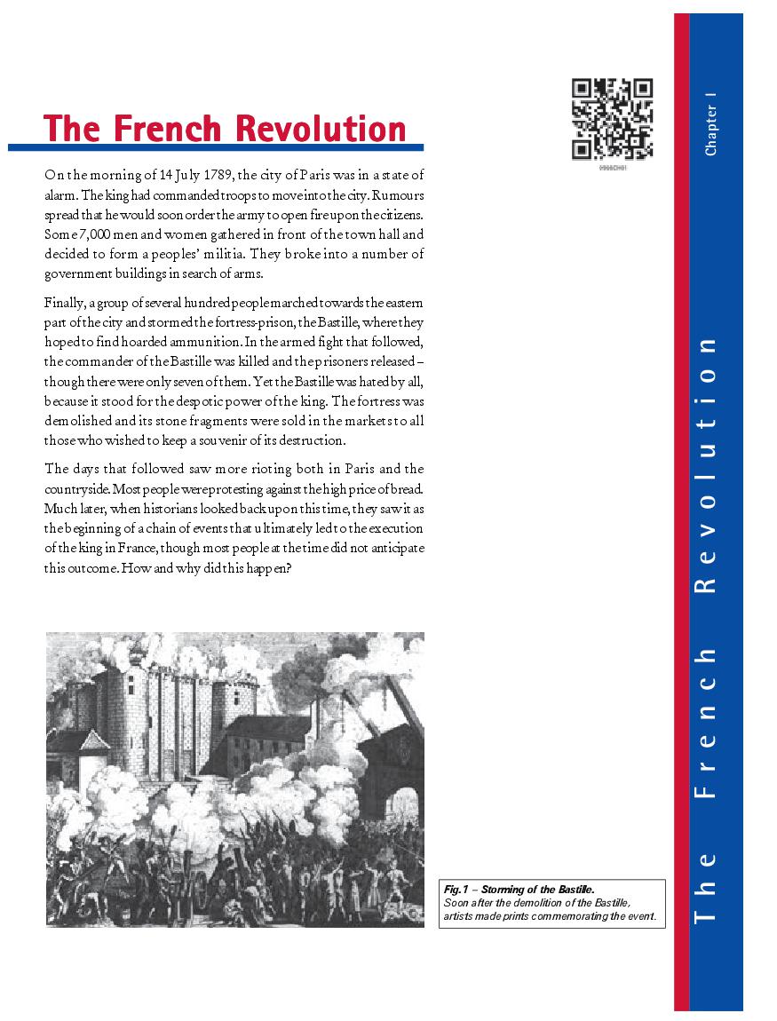 NCERT Book Class 9 Social Science History Chapter 1 The French NCERT Book Class 9 Social Science History Chapter 1 The French