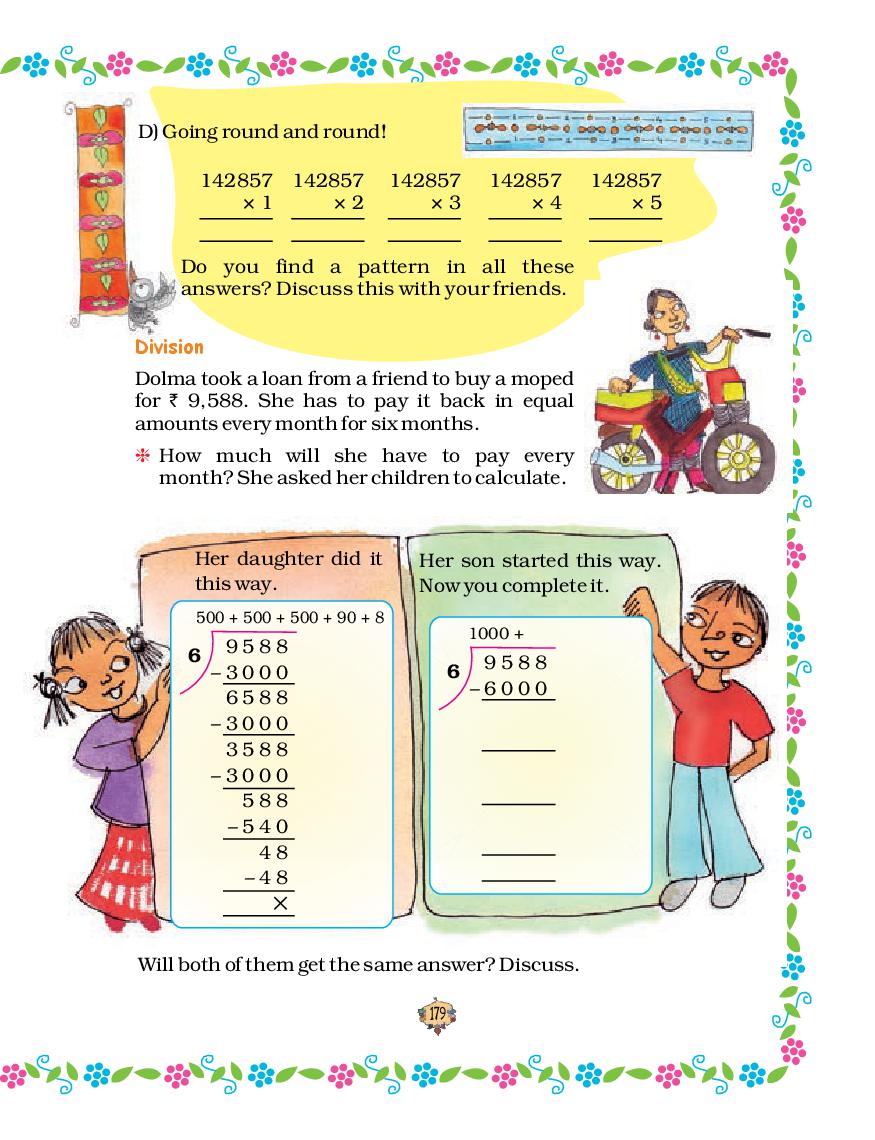 NCERT Book Class 5 Maths Chapter 13 Ways To Multiply And Divide NCERT Book Class 5 Maths Chapter 13 Ways To Multiply And Divide