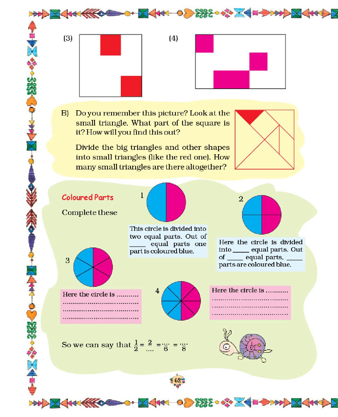 NCERT Book Class 5 Maths Chapter 4 Parts And Wholes AglaSem Schools