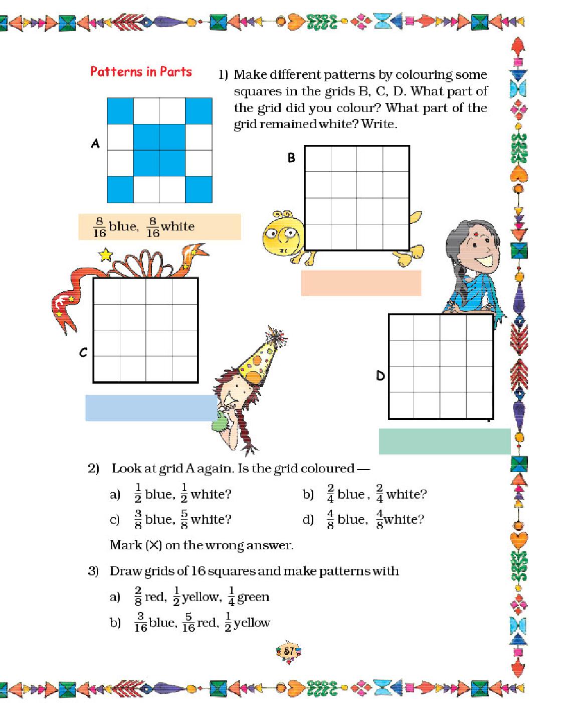 NCERT Book Class 5 Maths Chapter 4 Parts And Wholes PDF 