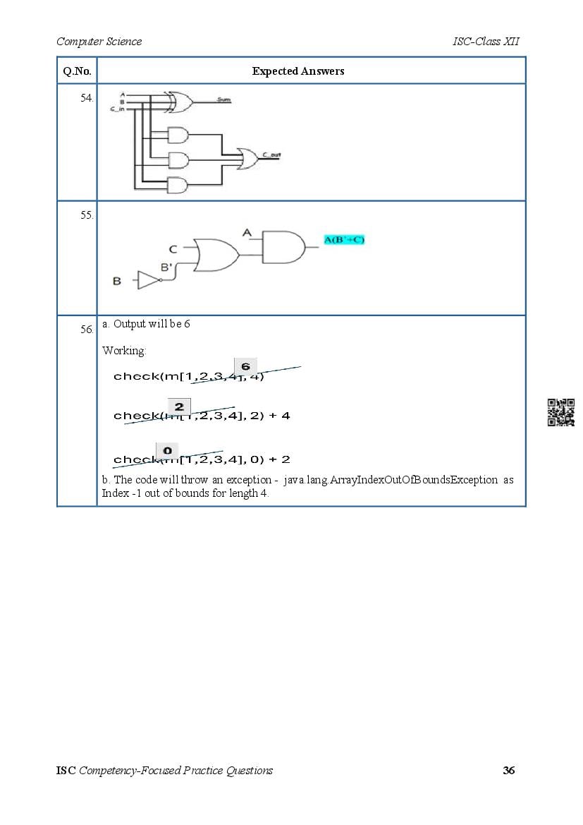 ISC Competency Based Questions Computer Science | Class 12 Competency ...