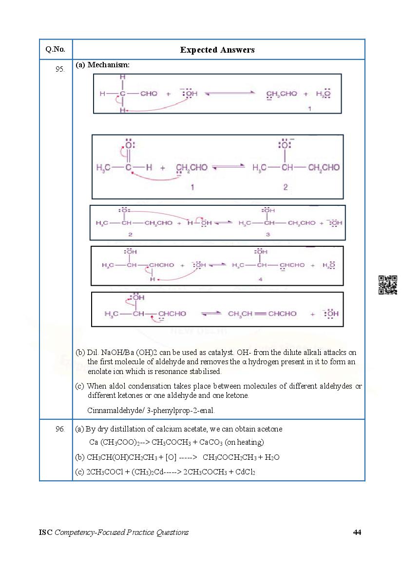 ISC Competency Based Questions Chemistry | Class 12 Competency Practice ...