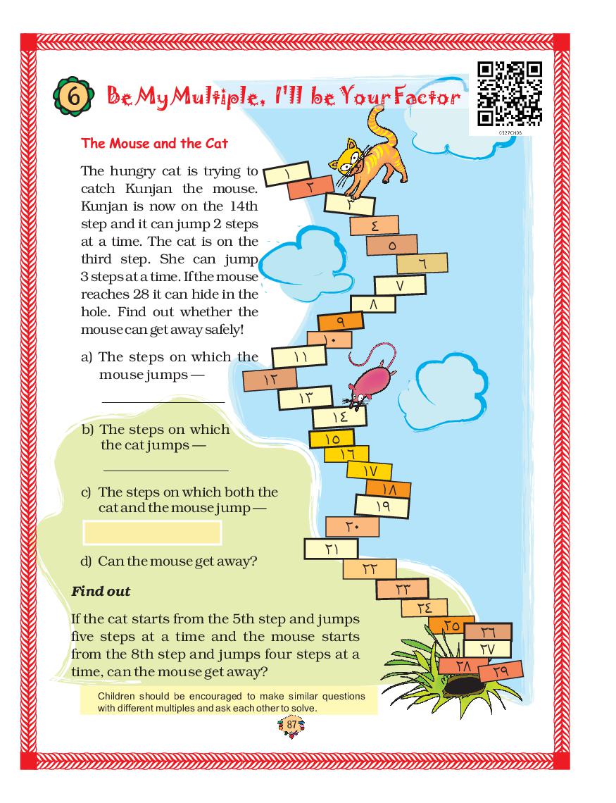 NCERT Book Class 5 Maths Chapter 6 Be My Multiple I ll Be Your Factor NCERT Book Class 5 Maths Chapter 6 Be My Multiple I ll Be Your Factor