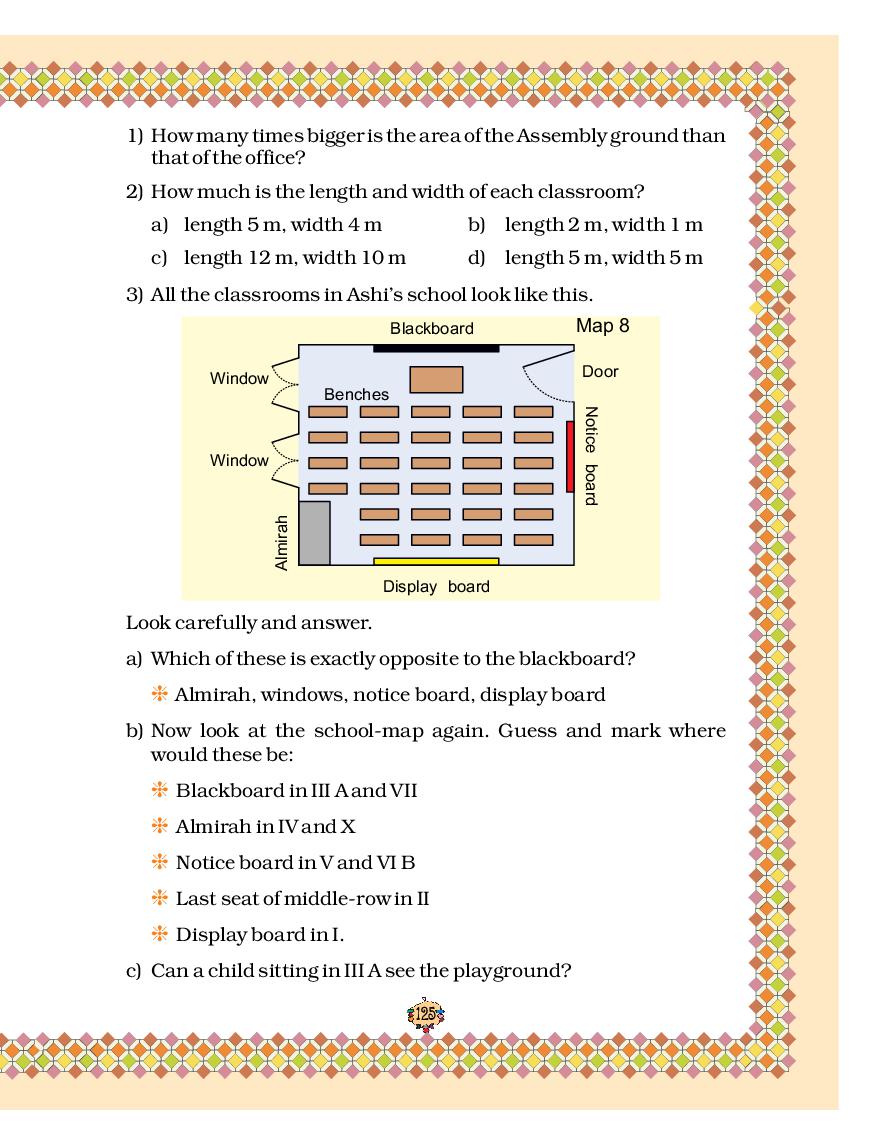 NCERT Book Class 5 Maths Chapter 8 Mapping Your Way PDF 