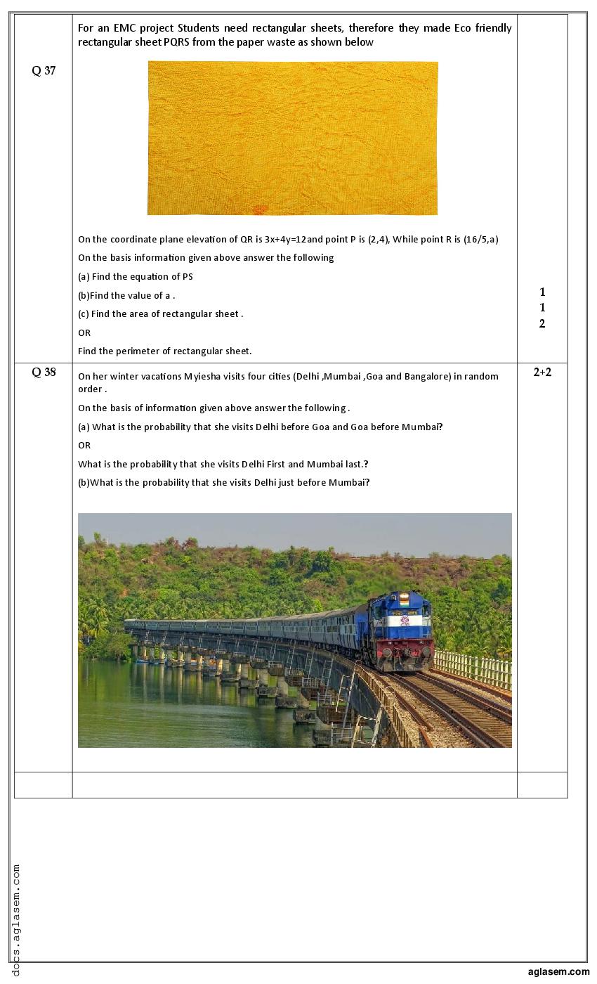 CBSE Class 11 Maths Sample Paper 2023 CBSE Class 11 Maths Sample Paper 2023