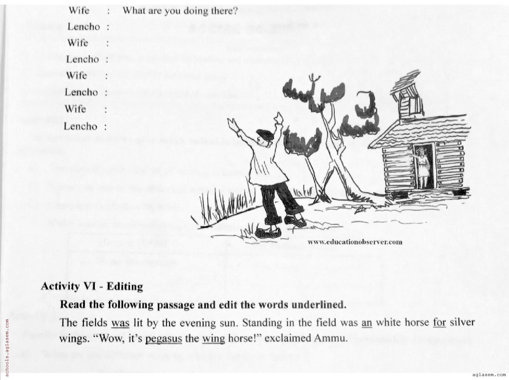 Class 5 English Onam Exam Question Paper 2023 PDF Kerala Std 5