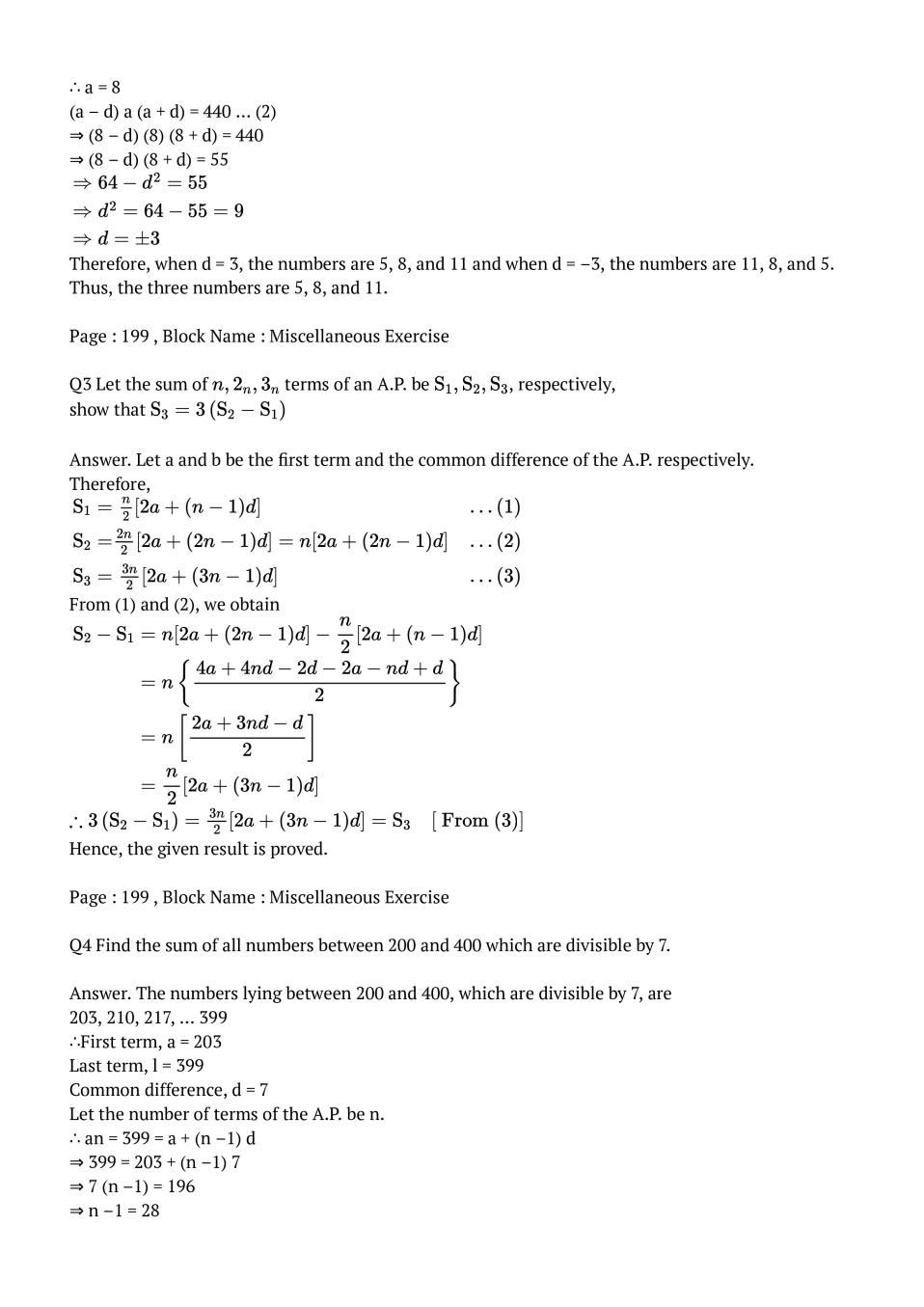 NCERT Solutions For Class 11 Maths Chapter 8 Sequences And Series PDF NCERT Solutions For Class 11 Maths Chapter 8 Sequences And Series PDF