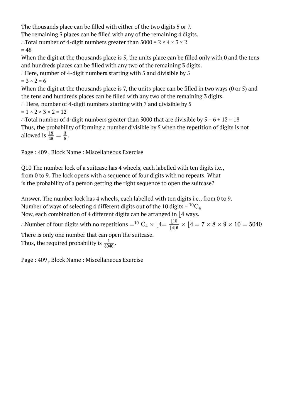 CBSE Class 11 Maths Chapter 16 Probability Solutions CBSE Study Group