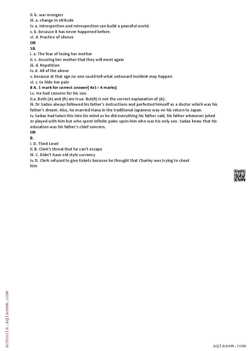 Class 12 English Pre Board Sample Paper 2025 | Download Pre-Board Model ...