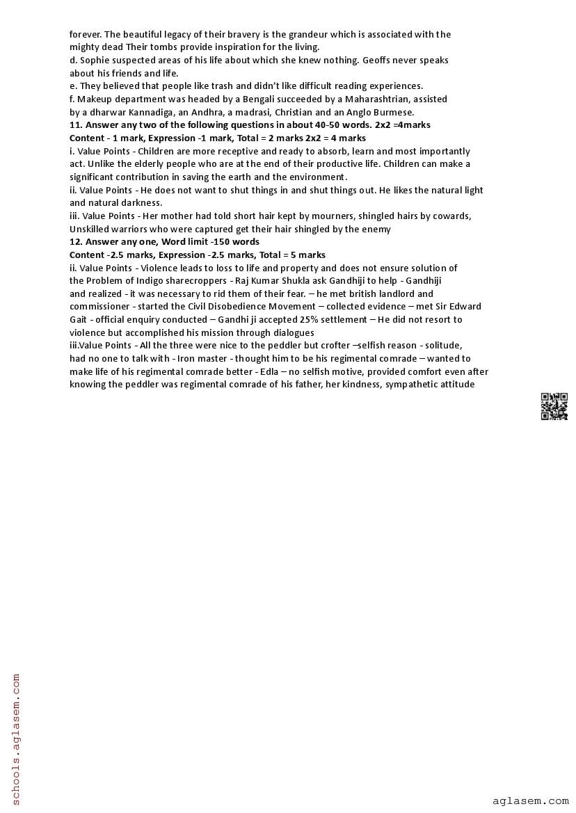 Class 12 English Pre Board Sample Paper 2025 | Download Pre-Board Model ...