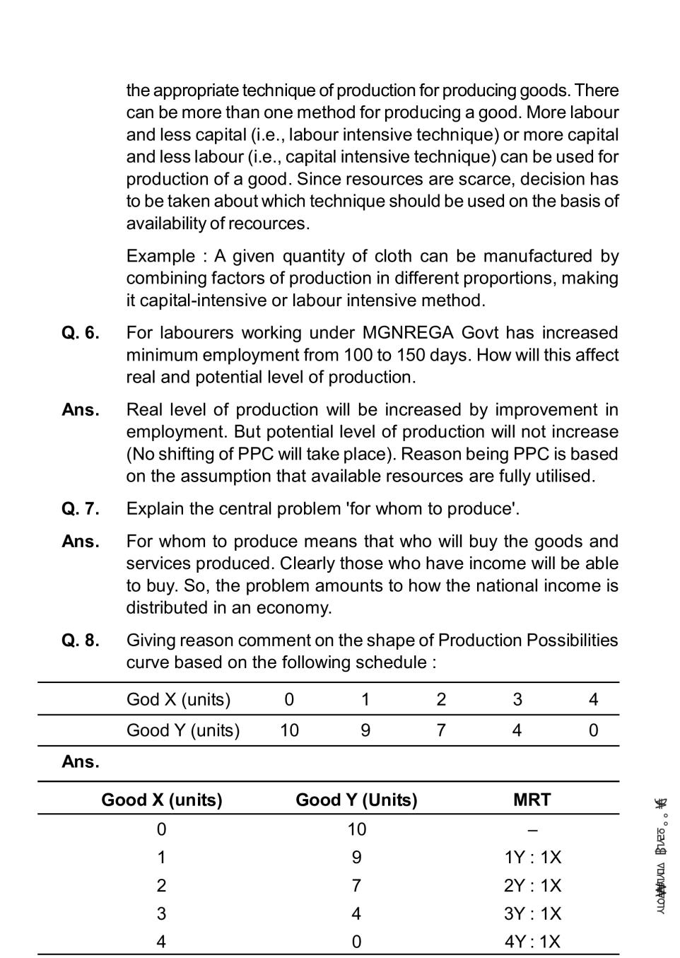 Introductory Microeconomics Notes For Class 11 Economics PDF OneEdu24