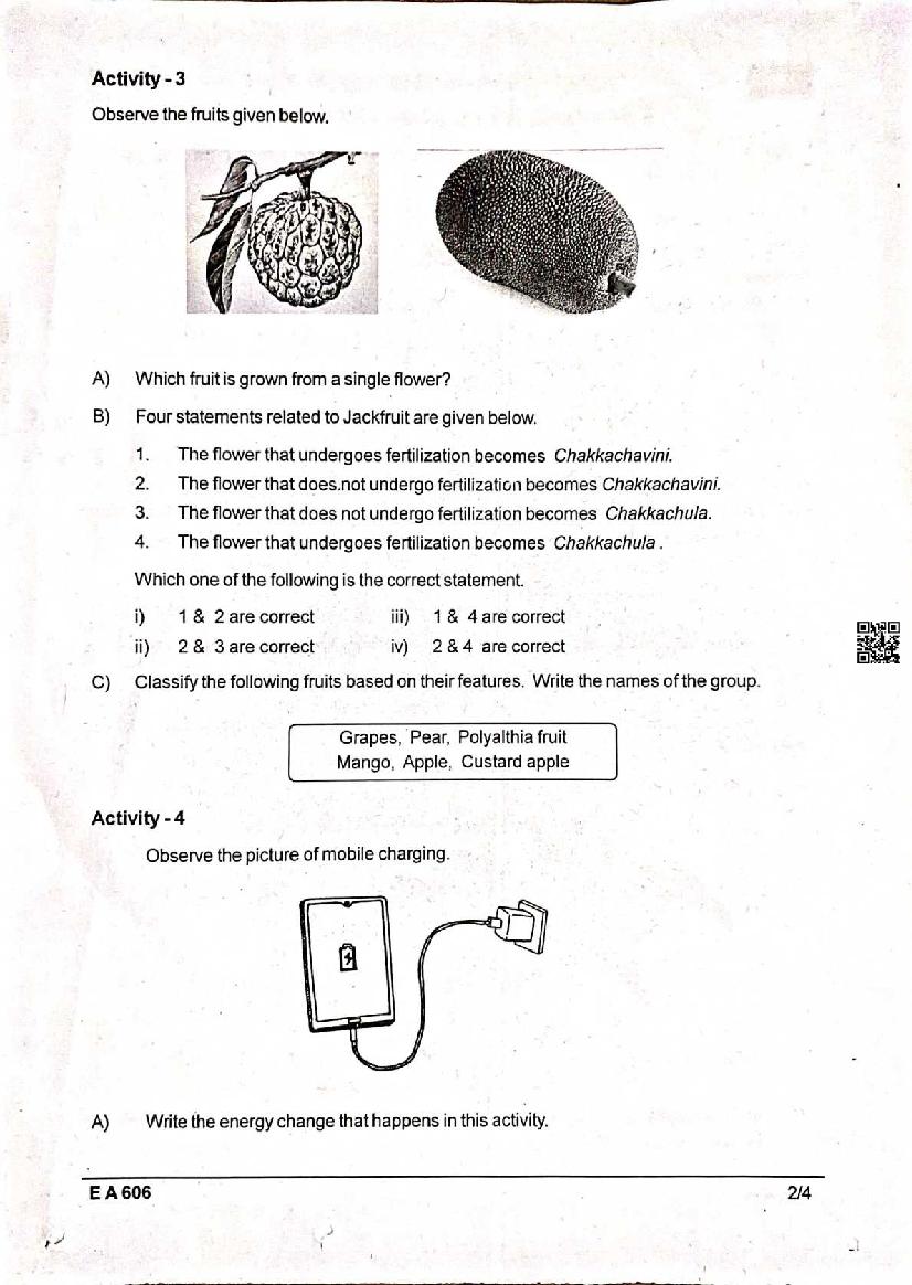 Class 6 Basic Science Onam Exam Question Paper 2024-25 | Kerala Std 6 First Term Basic Science ...