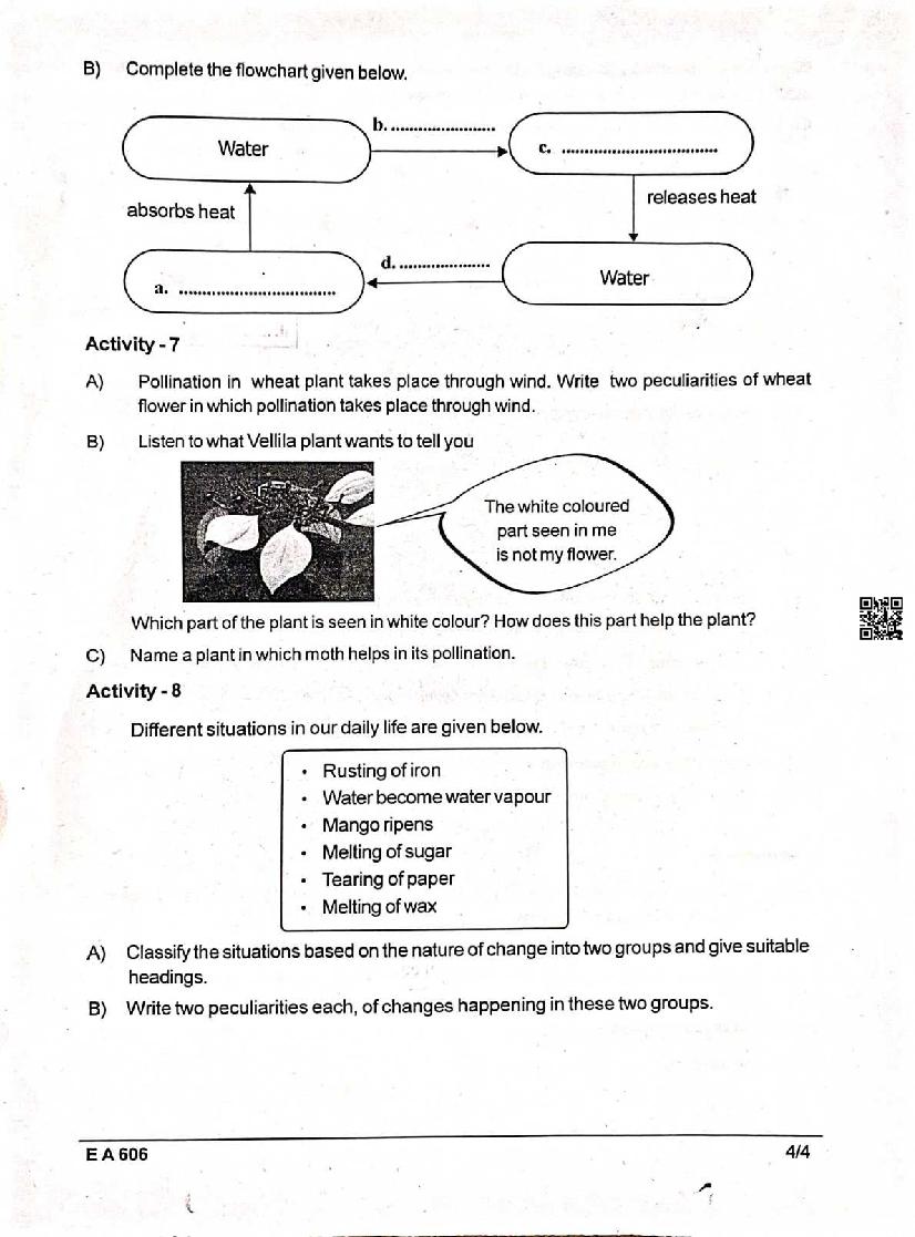 Class 6 Basic Science Onam Exam Question Paper 2024-25 | Kerala Std 6 First Term Basic Science ...