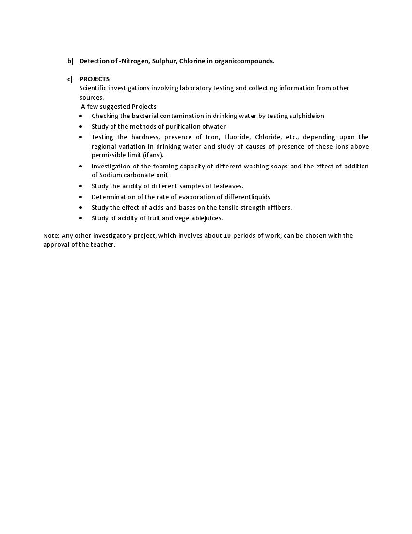 CBSE Syllabus for Class 11 Science (PCB) 2020-21 [Revised]