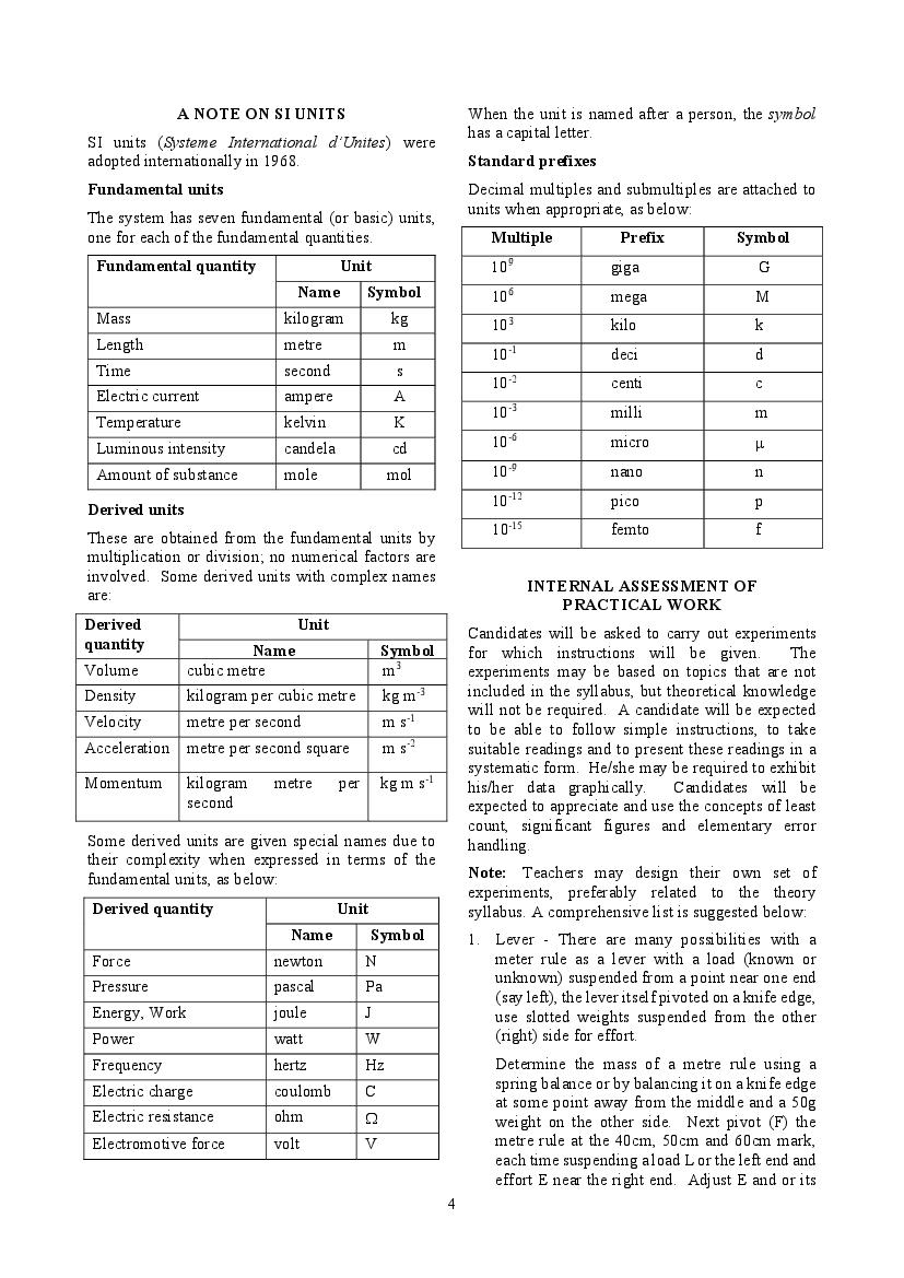 ICSE Physics Syllabus 2022 For Class 9 Class 10 AglaSem Schools ICSE Physics Syllabus 2022 For Class 9 Class 10 AglaSem Schools