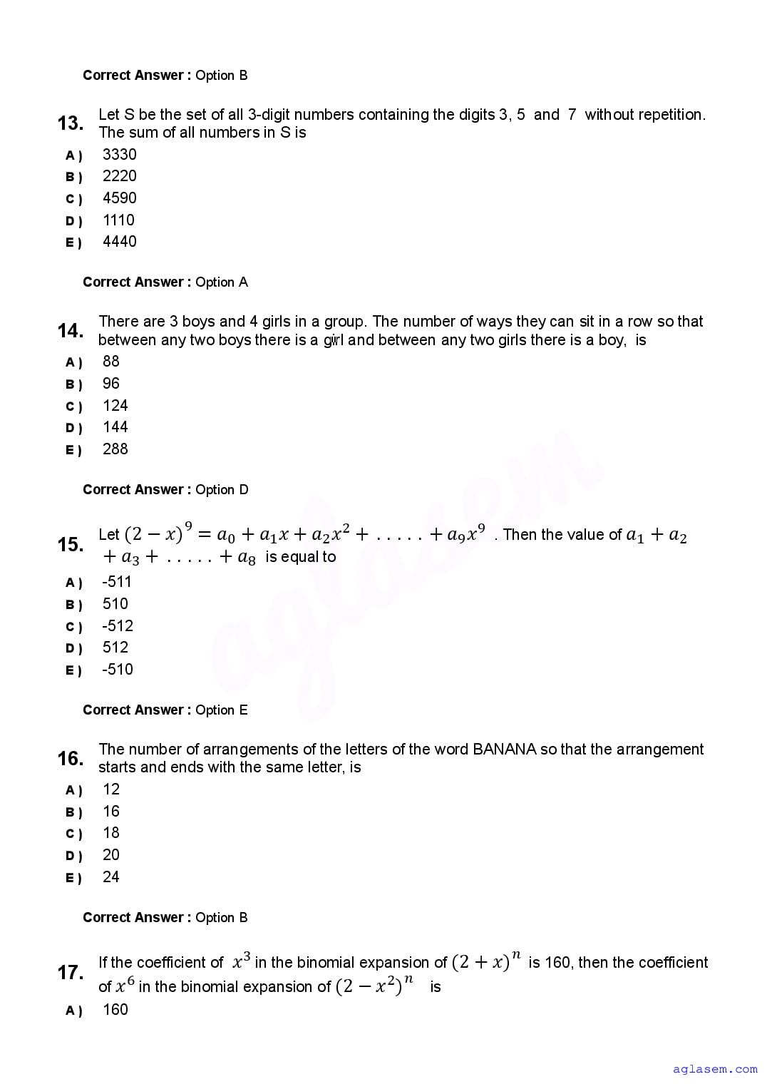 KEAM 2026 Question Paper (PDF Available) - Download with Answers ...