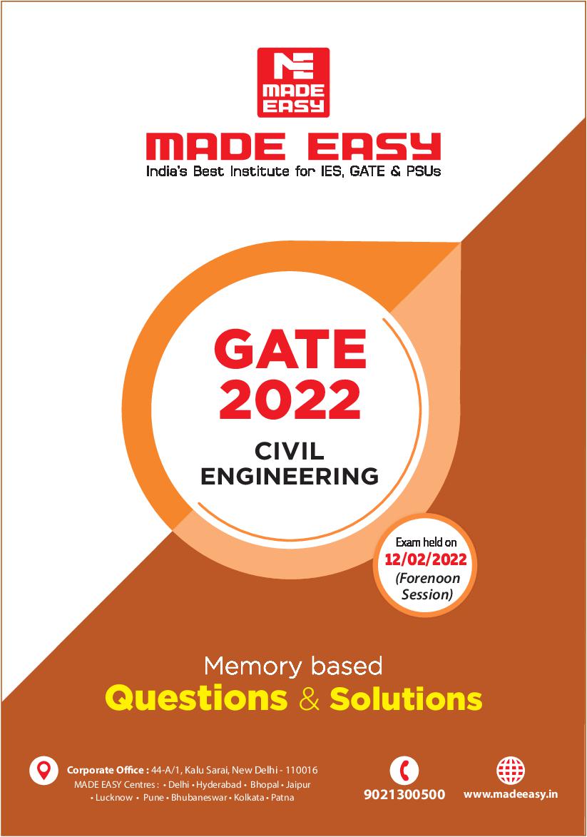 GATE 2022 CE 1 Answer Key By Made Easy gate-2022-ce-1-answer-key-by-made-easy