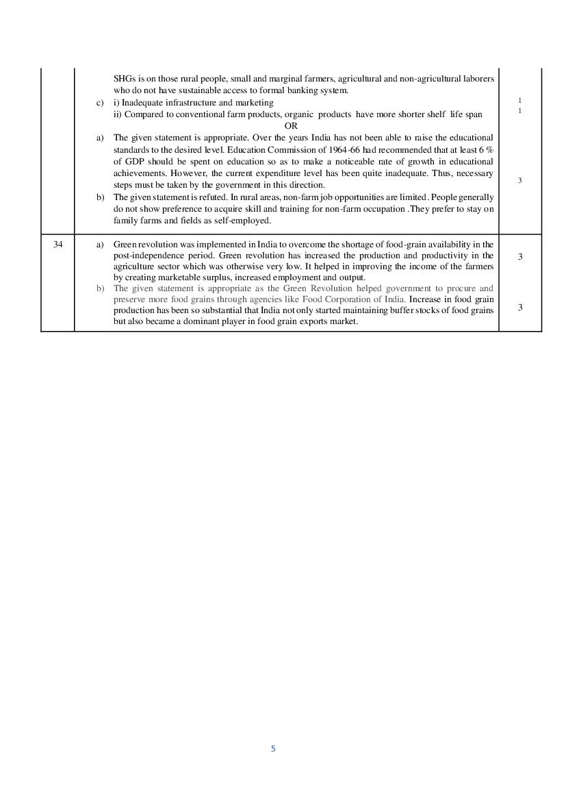 Economics Sample Paper Class 12 2023 Solution CBSE Study Group economics-sample-paper-class-12-2023-solution-cbse-study-group