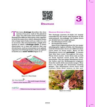 NCERT Book Class 9 Social Science (Geography) Chapter 3 Drainage