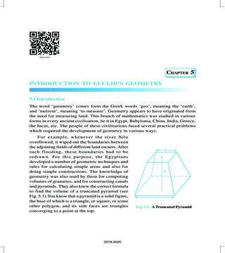 NCERT Book Class 9 Maths Chapter 5 Introduction to EUCLID's Geometry