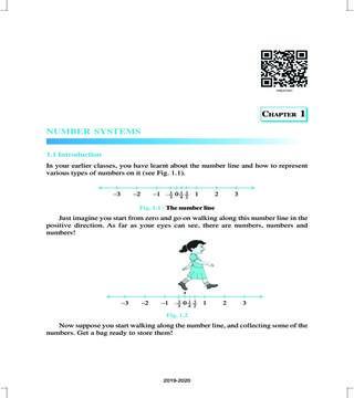 NCERT Book Class 9 Maths Chapter 1 Number Systems